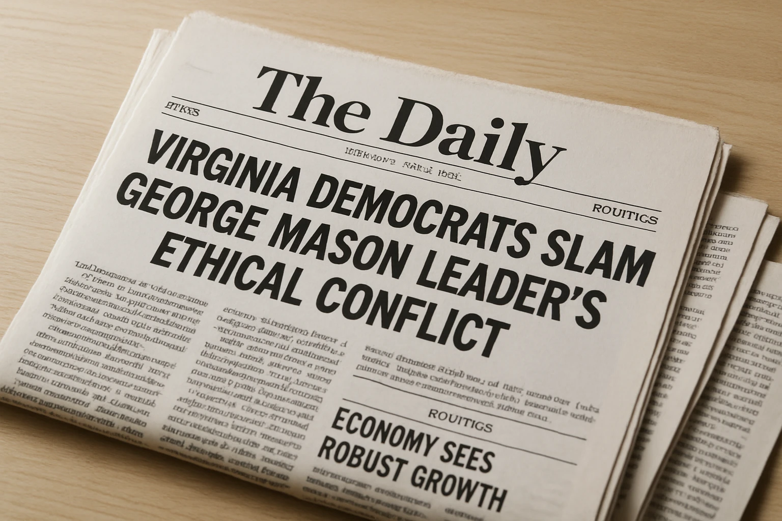 Virginia Democrats Slam George Mason Leader's Ethical Conflict ...
